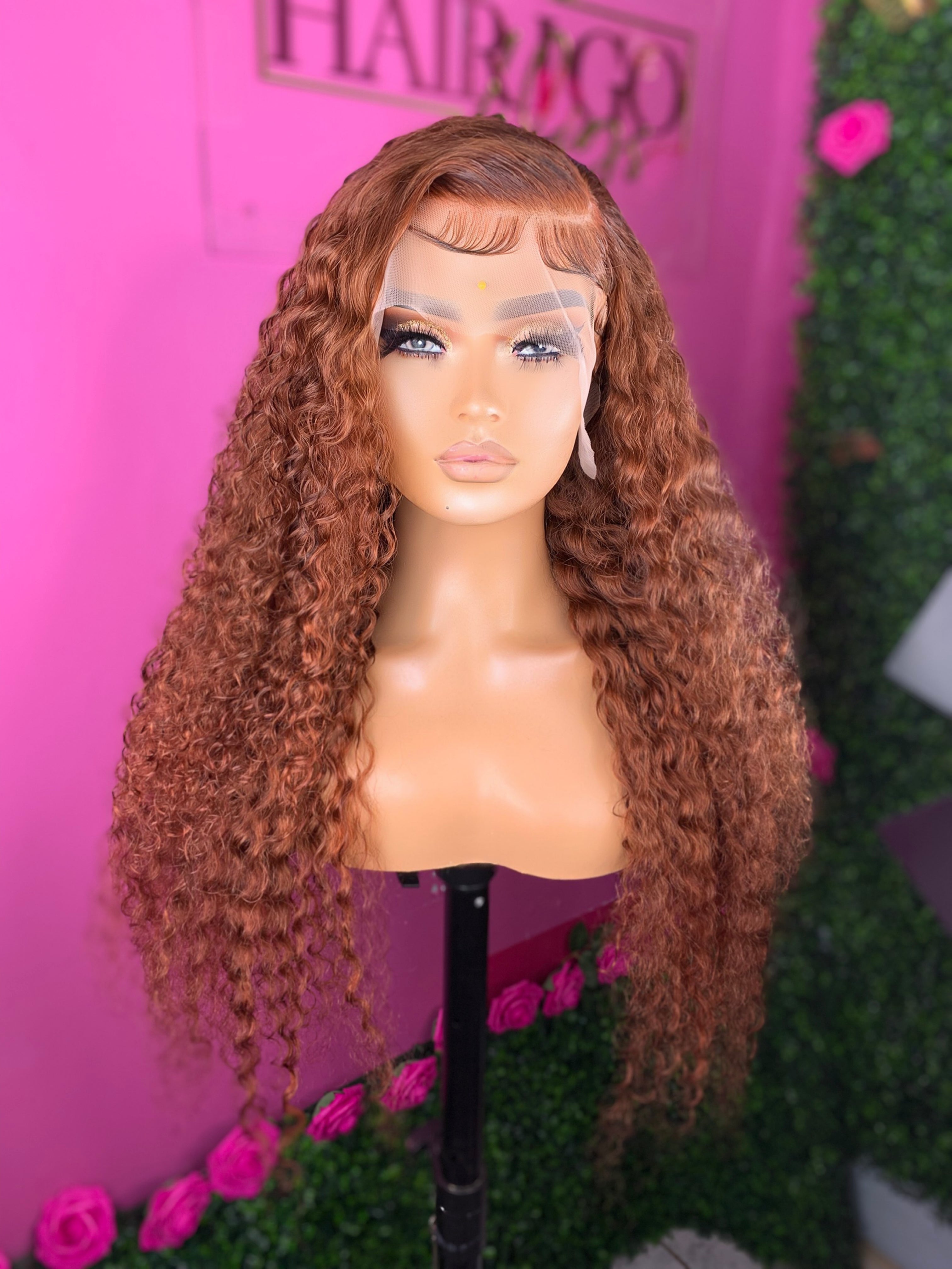 Lavish 26” with ginger deep wave human hair – Hairigowigs